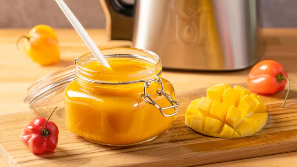 Salsa de Mango y Chile Habanero - Receta Fácil - Escala Scoville