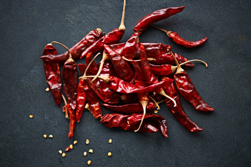 ¿Cuánto tiempo duran los chiles secos? - Escala Scoville