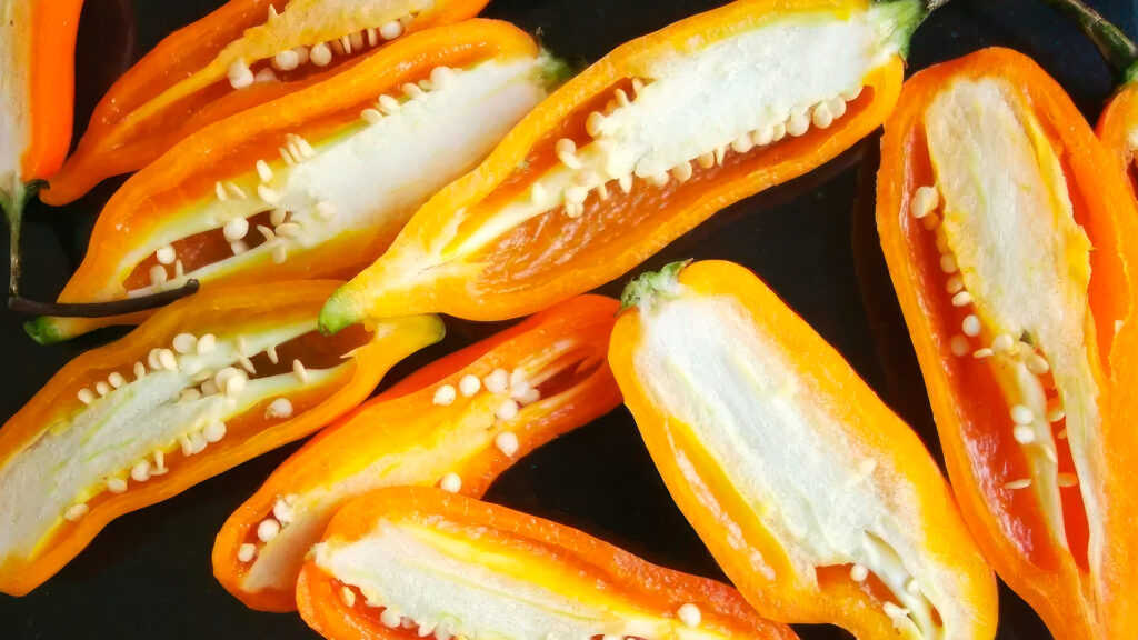 Ají Amarillo - Escala Scoville