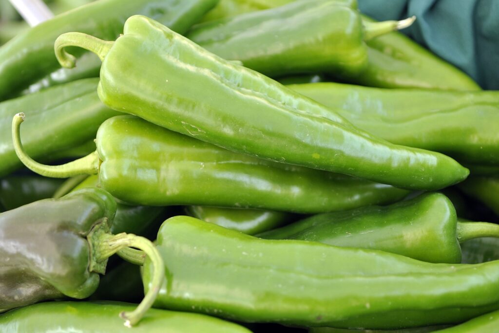 Chile Anaheim - Escala Scoville